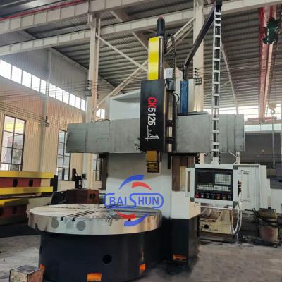 China CE homologado CK5126 High Rigidity cnc Single Column Vertical Turret Lathe à venda
