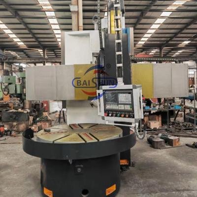 China Torneio vertical VTL Cnc chinês com eixo C para virar torneio vertical personalizado à venda