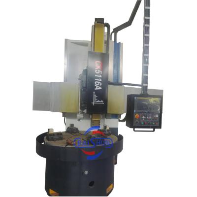 China 4 Posição Ferramentas elétricas Máquina de torno vertical CNC CK5116A Torno vertical à venda