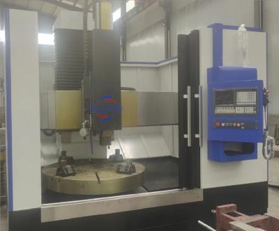 China Máquina de torno de CNC preço de uma coluna única centro de torneamento vertical automático com cobertura de proteção à venda