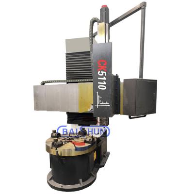 China Máquina de torno vertical de carga pesada Torno de torno vertical de coluna única à venda