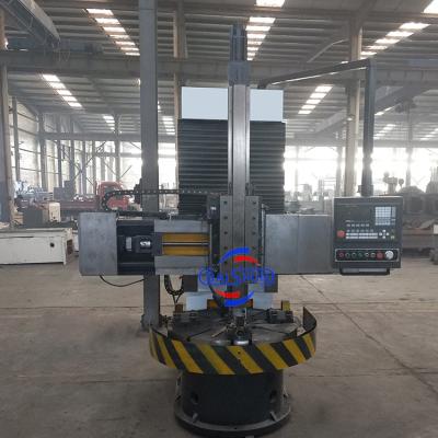 China Torno vertical de 2 ejes Torno de corte de metal de alta rigidez estándar CE en venta