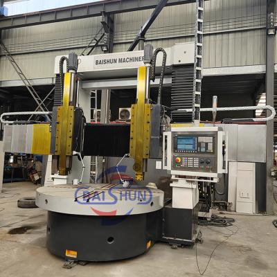 China Twin Spindle CNC Vertical Lathe Machine For Valve Body And Pump Parts for sale