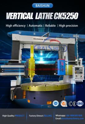 Китай Cnc Tornos Para Metal Usados 3 оси тормозный диск Cnc поворачивающий вертикальный токарный станок продается