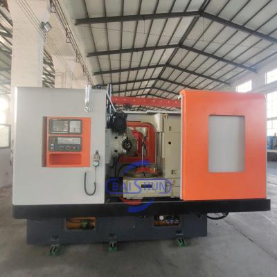 China Large Automatic Gear Parts Spiral Bevel CNC 4 Axis Gear Hobbing Machine for sale