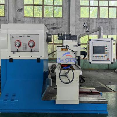 China China Horizontale Bodenart Großfläche Drehmaschine Flangen Ende Oberfläche Drehmaschine Lieferant zu verkaufen