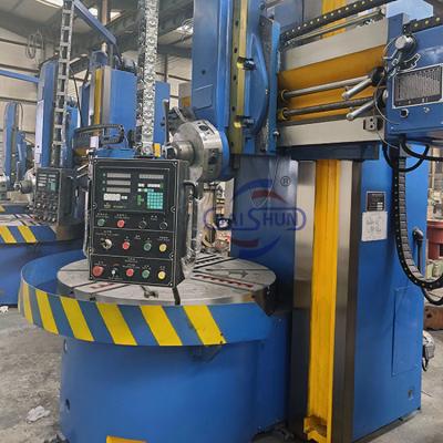 China Vertical Turret Lathe 1600mm Turning VTL For Flange And Bearing Machining for sale
