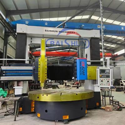 China Double Column CNC Vertical Lathe Large Diameter Turning Machine Twin Spindle for sale
