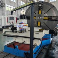 China High Precision Horizontal Flange End Face Processing Large Face Lathe Machine C6010 1000mm Turning Diameter for sale