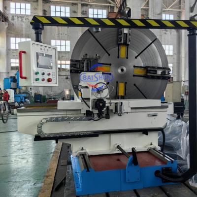 China PLC Conventional Geared Head Engine Turning Machine Tools Face Lathe Machine for sale