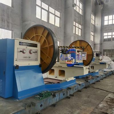 China High Stability Flange End Turning Big Face Lathe With 3500 Mm Swing Diameter for sale