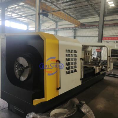 Китай Тяжелая работа двойной Chuck Oil Country Metal Turning Works CNC трубопроводный резьбовой стан продается