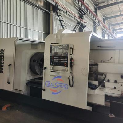 China Big Spindle Bore High Precision Cnc Oil Country Pipe QK1325x1500 Pipe Threading Lathe for sale