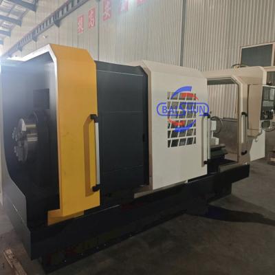 中国 大型スピンドル CNC パイプスレッドリング ターンマシン ダブル チャック パイプスレッド 販売のため