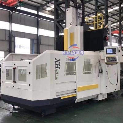 China CNC Gantry Milling Machine XH2412 1200x4000mm for sale