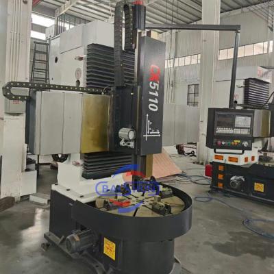 China Excelente CK5112 torno de carrossel de coluna única vertical CNC torção torno à venda
