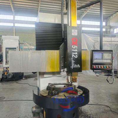China Excelente CK5112 torno de carrossel de coluna única vertical CNC torção torno à venda
