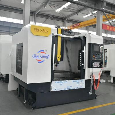 China Máquina de fresagem vertical de alta precisão Torno de torno com controlador Fanuc à venda