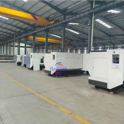 중국 CK6150 CNC 턴 머신 500mm 스윙 2 축 평면 침대 판매용