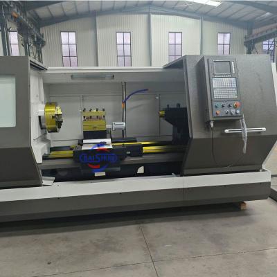 China Heavy Duty Turning Lathe Milling And Drilling Machine Flat Bed CNC Lathe for sale