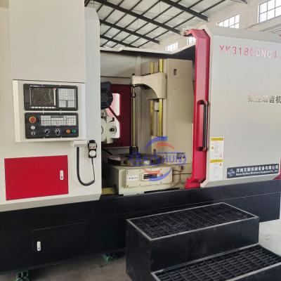 China 5 Axis 6 Axis CNC Gear Hobbing Machine for Spiral Bevel Worm Gear with Max Modulus 10mm for sale