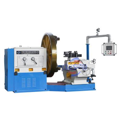 China Horizontal Flange Face Plate Lathe Machine with 2000 mm Max. Turned Diameter and 1600 mm Chuck Diameter for Medium Duty Machining for sale