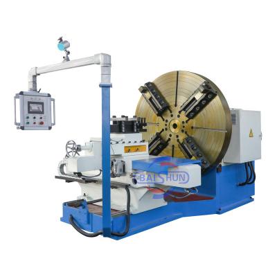 China Flange Lathe Machine with 2000 mm Max. Turned Diameter and 1600 mm Chuck Diameter for Medium Duty Machining for sale