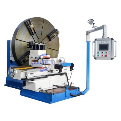 China Heavy Duty Face Lathe Machine with 2500mm Max. Turned Diameter 2000mm Chuck and 15kW Spindle Motor for Flange Turning for sale