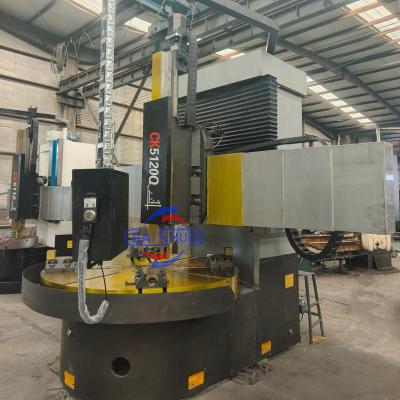 China Powerful VTL CNC Vertical Lathe For Large-Part Fabrication And Machining for sale
