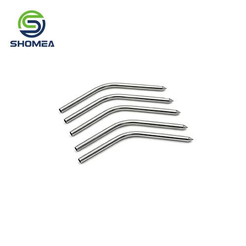Quality SHOMEA Bent Dispensing Needle with Side-Hole for sale