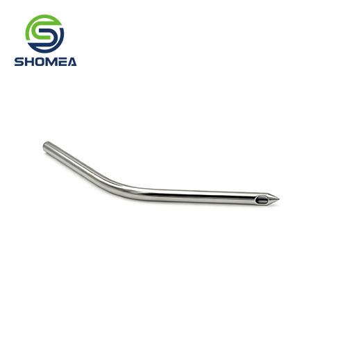 Quality SHOMEA Bent Dispensing Needle with Side-Hole for sale