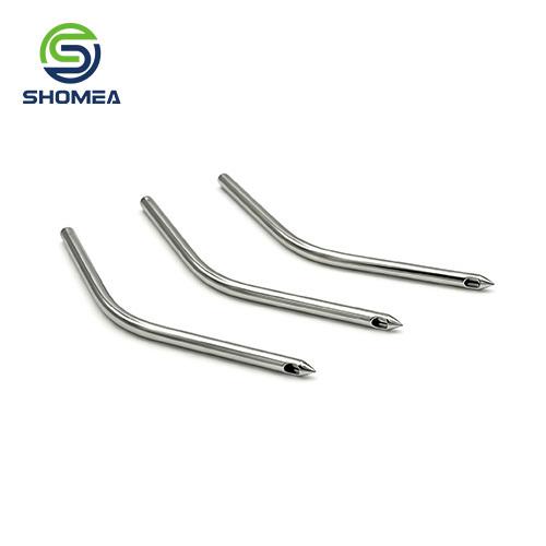 Quality SHOMEA Bent Dispensing Needle with Side-Hole for sale