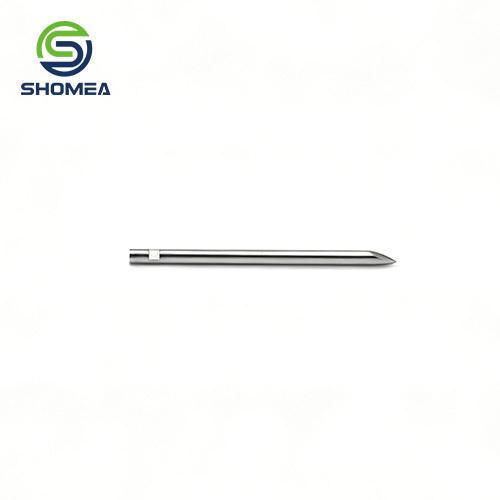 Quality SHOMEA Customized Stainless Steel Solid Slotted Needle with Chamfer End for sale