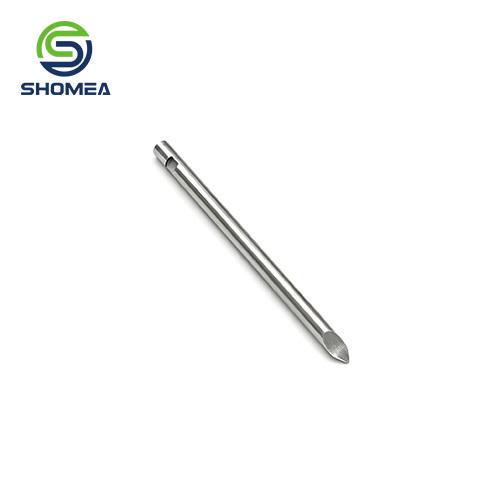Quality SHOMEA Customized Stainless Steel Solid Slotted Needle with Chamfer End for sale