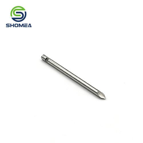 Quality SHOMEA Customized Stainless Steel Solid Slotted Needle with Chamfer End for sale