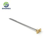 China SHOMEA Customized Bevel Gold-Based Micro-Needle with Groove for sale