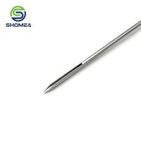 China SHOMEA Customized Bevel Gold-Based Micro-Needle with Groove for sale