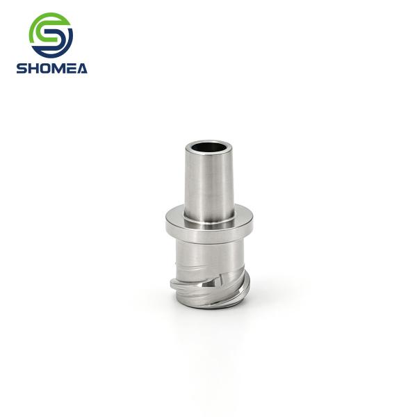 Quality SHOMEA Stainless Steel Precision Flanged Multi-Step Bushing with Helical Guide for sale