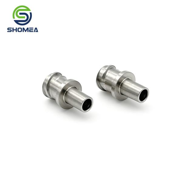 Quality SHOMEA Stainless Steel Precision Flanged Multi-Step Bushing with Helical Guide for sale