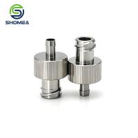 Quality SHOMEA Stainless Steel Precision Knurled Straight-Through Fitting for sale