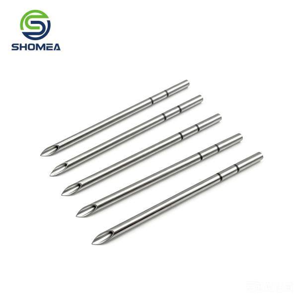 Quality SHOMEA Medical Grade Stainless Steel Lancet Needle with Precision Marked Scale for sale