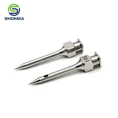 China SHOMEA Medical Grade 11G Pen-Tip Side-Hole Needle with Luer Lock (High-Flow Irrigation/Drainage Needle) for sale