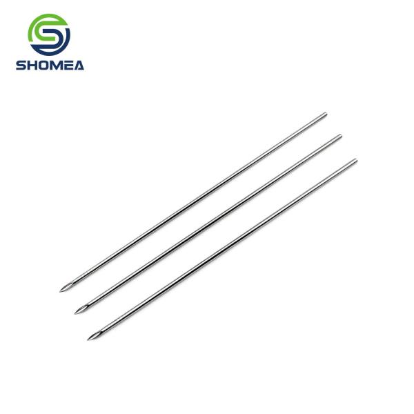 Quality SHOMEA Medical Grade Lancet Puncture Needle with Knurled Radiopaque Band for sale