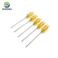 Quality SHOMEA Medical Grade 20G Interventional Puncture Needle with Yellow Luer Lock for sale