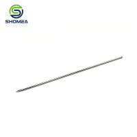 China Custom Machined X Ray Visible Knurled Head Lancet Puncture Needle Component - Built to Print for sale