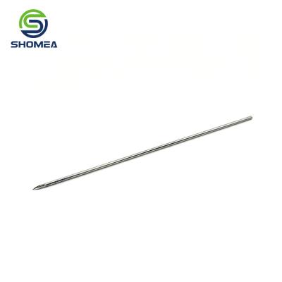 China Custom Machined X Ray Visible Knurled Head Lancet Puncture Needle Component - Built to Print for sale