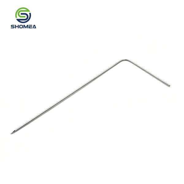 Quality Customized Stainless Steel Bent Needle with Pencil Point Tip for sale