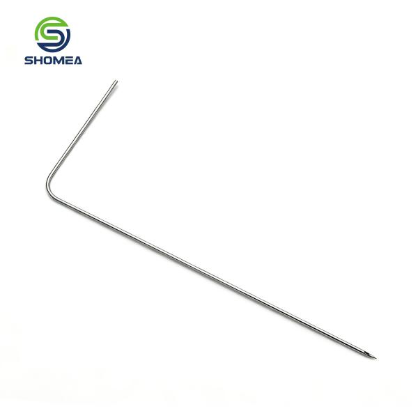 Quality Customized Stainless Steel Bent Needle with Pencil Point Tip for sale