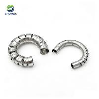 China Custom Machined Stainless Steel Endoscopic Snake Bone Tube - Built to Print for sale