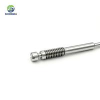 China Customized CNC Machined Threaded Solid Stainless Steel Shaft Pin for sale